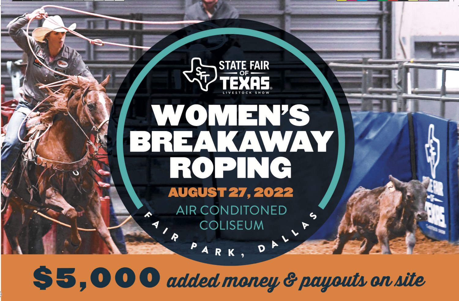 State Fair of Texas Women's Breakaway Roping - Gilbert, Brandy - 029 ...